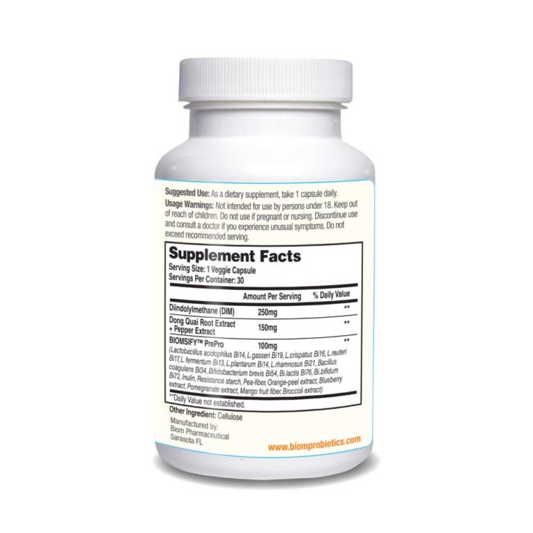 BIOM DIM | Feminine Health Products | Supports Estrogen Balance