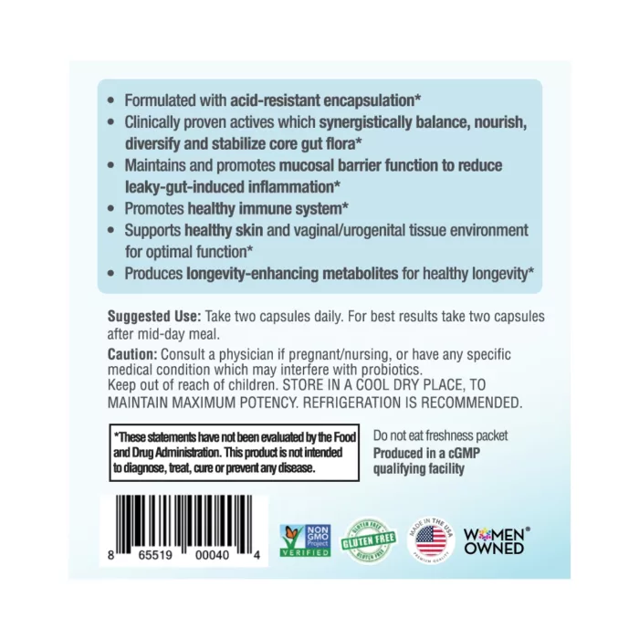 Gastro-Intestinal Relief with 3-in-1 Microbiome Supplement