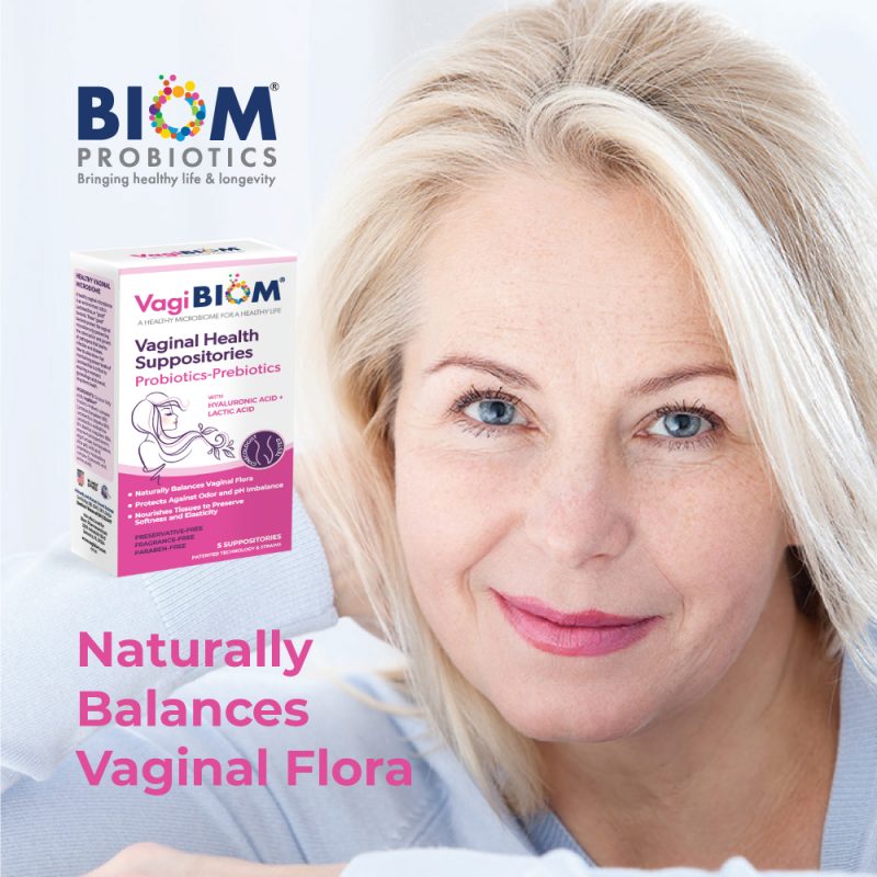 Biom Probiotics Suppositories for Women | Vaginal Suppositories