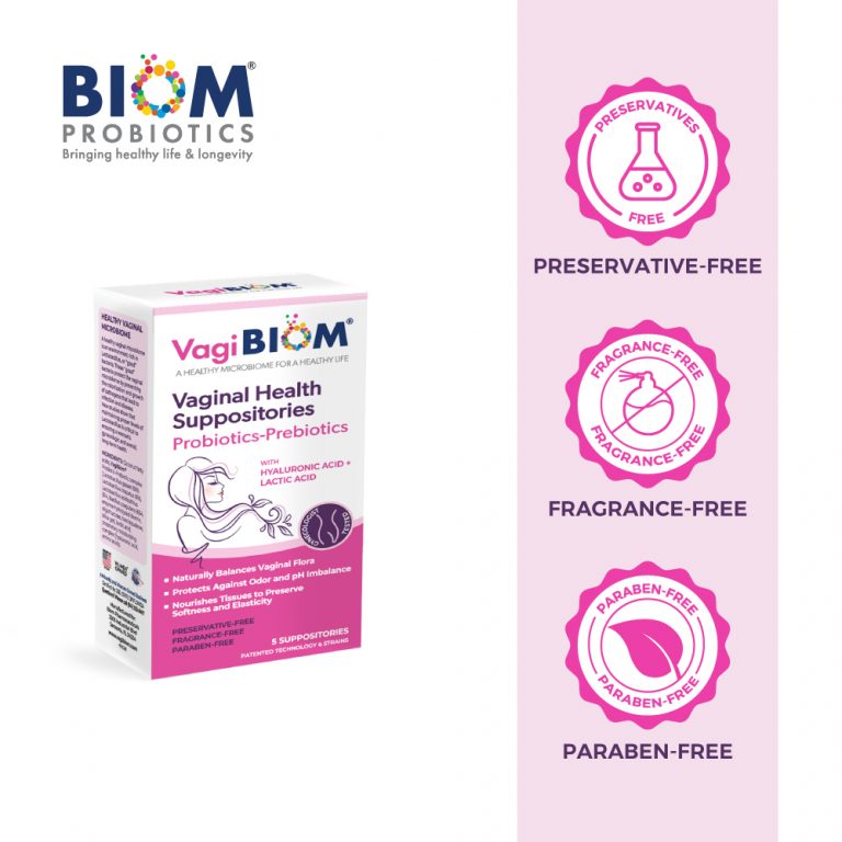 Vaginal Probiotic Suppository | Biom Probiotics