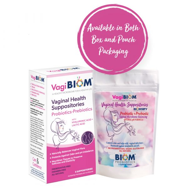 Natural Vaginal Probiotic Suppository | Biom Probiotics
