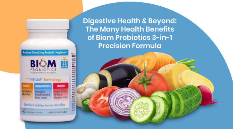 Health Benefits of Biom Probiotics 3-in-1 Precision Formula